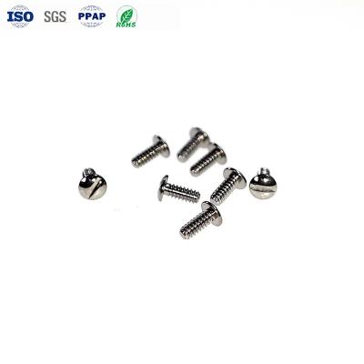 China M0.8 Stainless Steel 316 Pan Head Machine Screw for Watches and Electronics - M0.8~M14 Size Range for sale