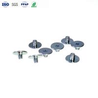 China M0.8-M4 Stainless Steel 304 Micro Screws with Cross Slot Flat Head for Electronics - 1-200mm Length Range for sale
