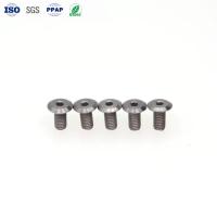 China M3 x 8mm Stainless Steel Hex Screw A2-50 Grade Ultra-Thin Head for Furniture Installation for sale