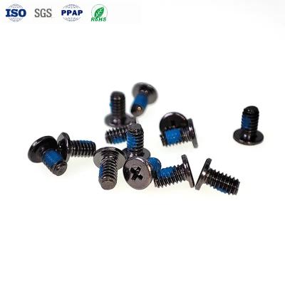 China M1.6 Carbon Steel Black Zinc Micro Screws 2mm-50mm Flat Head Cross Recessed Fasteners for sale