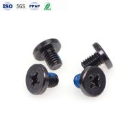 China M0.8-M8 Carbon Steel Micro Screws for Circuit Boards 2mm-160mm Black Nickel Plating for sale