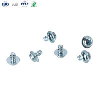 China Carbon Steel Blue Zinc Self Tapping Screws M0.6 to M36mm Custom Lengths Phillips Pan Head for sale