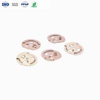 China Custom Brass Stamping Parts 26cm x 20cm with ±0.03mm Precision Tolerance for Industrial Applications for sale