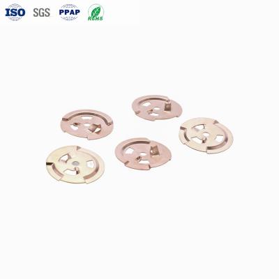 China Custom Brass Stamping Parts 26cm x 20cm with ±0.03mm Precision Tolerance for Industrial Applications for sale