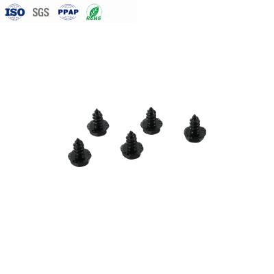 China Hex Flange Head Self Tapping Drywall Screws M0.6-M36 4.8-12.9 Grade with Anti-Slip Teeth for sale