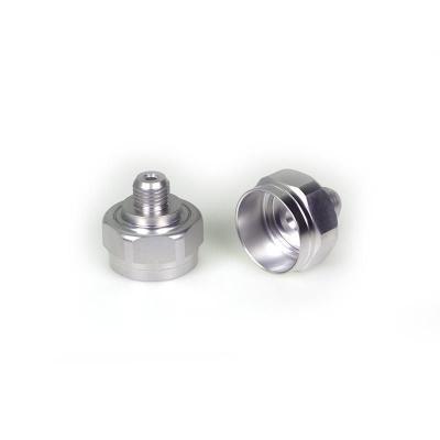 China Precision CNC Machined Aluminum Alloy Nozzle Parts M0.8-M12 Size Range with 0.01mm Tolerance Custom Manufacturing for sale