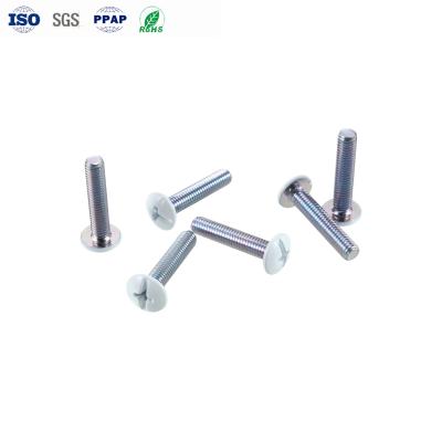 China Custom Stainless Steel Flat Screws M0.6-M36 Cold Heading Fasteners DIN ISO ANSI for sale