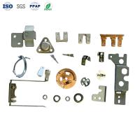 China Precision Copper Stamping Parts for Battery Tabs 0.2-15mm Thickness with ±0.02mm Tolerance for sale
