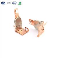 China Custom Brass Stamping Parts 0.2-15mm Thickness with IATF 16949 Certification for Automotive OEM Applications for sale