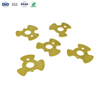 China Precision AG-Plated Copper C1100 Stamping Parts 0.1-6.0mm Thickness with IATF 16949 & RoHS 2.0 Compliance for sale
