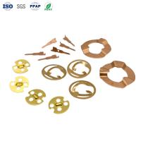 China Precision Custom Copper Stamping Parts for Automotive 0.02mm Tolerance IATF 16949 for sale