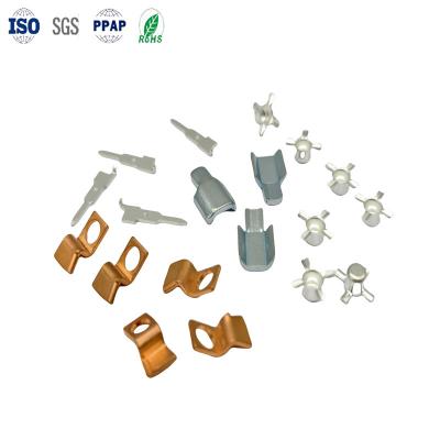 China Custom Stamping Parts 10,000kg Package Gross Weight Electroplating Surface Precision Metal Components for sale