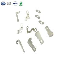 China Custom Silver Plated T2 Material Metal Stamping Parts 100% Inspection 0.1mm-6.0mm Thickness for sale