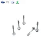 China Custom Stainless Steel Phillips Pan Head Screws Anti Loosening ±0.01mm Tolerance M0.6 M36 for sale