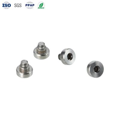 China Custom Zinc Nickel Pan Head Hex Socket Screws Grade 8 ASTM A307 M0.6-M36 for sale