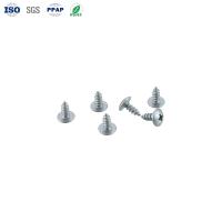 China Customized Dacromet Coated Phillips Pan Head Self-Tapping Screws with Point Tail for sale