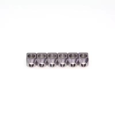 China Custom CNC Machined Aluminium Alloy Auto Fastener Clip M0.8-M12 for Cable Assembly for sale