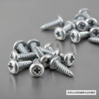 China Customized Dacromet Coated Phillips Pan Head Self-Tapping Screws with Point Tail for sale
