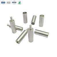 China Precision CNC Machined Brass Connectors and Dowel Pins Customizable to 0.005mm Tolerance for sale