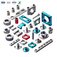 China High-Precision Multi-Axis CNC Machined Parts and Custom Fasteners with ISO9001 Certification for sale