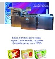 China Upgrade Your Packaging Process With Limac Soap Carton Packing Machine 1000 KG for sale