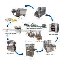 China Toilet Soap Making Machine with 500kg/h Production Capacity and 11 11kW Motor Power for sale