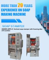 China Electric Press Mold Stamper For Making Any Shape Toilet Soap Logo for sale