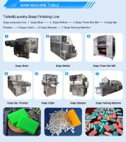 China 500-3000KG/H Toilet Soap Making Machine Production Line for Soap Manufacturing Plant for sale