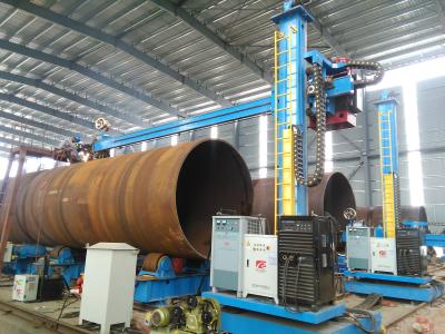 China Cylinder Welding Turning Rolls , Heavy Duty Pipe Rotators for Welding for sale
