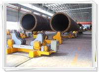 China 60T Pipe Weldment Used Self - Aligned Welding Rotator With Motorized Trolley for sale