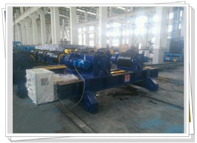 China CE Certified Lead Screw Adjustable Pipe Welding Rotator With Motorized Trolley for sale