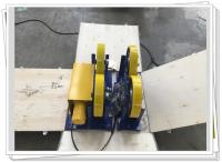 China CE / ISO PU Coated Bolt Adjustable Light Duty 1000kg Pipe Rotators For Welding for sale