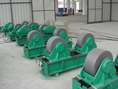 China Bolt Adjustable Pipe Welding Rotator with Steel Wheel For Vessels / Pipe for sale