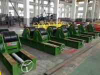 China PU Wheel Welding Turning Rolls 60T lead screw Adjustable for sale