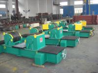 China Steel Pipe Welding Rotator / Turning Rolls 80 Ton Lead Screw Adjustable for sale