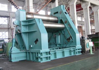 China Hydraulic 4.5m/Min Ronniewell 4 Roll Plate Bending Machine for sale