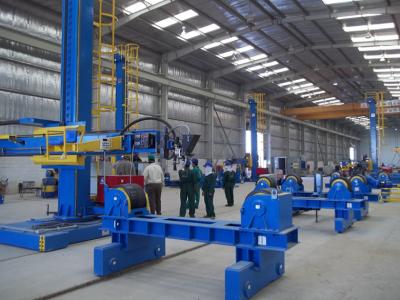 China Tank Pipe Welding Rotator Turning Roller 80 Ton Lead Screw Adjustable for sale