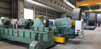 China 700t Steel Wheel Heavy Duty Welding Turning Rolls for sale