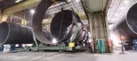 China 400T PU Pipe Welding Rollers For 13m Offshore Monopile for sale