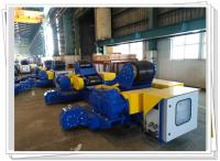 China Pipe Welding 200t Self Aligning Rotator Rubber Wheel Heavy Duty for sale