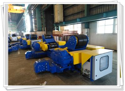 China Pipe Welding 200t Self Aligning Rotator Rubber Wheel Heavy Duty for sale