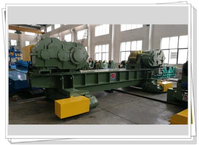 China 700t Tank Tower Pipe Welding Rotator Traversing Cart Steel Wheel for sale