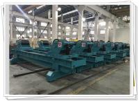 China Offshore Wind Tower 150t Movable Welding Turning Roller Rubber Wheel for sale