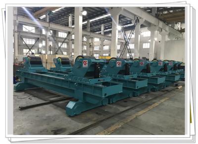 China Offshore Wind Tower 150t Movable Welding Turning Roller Rubber Wheel for sale