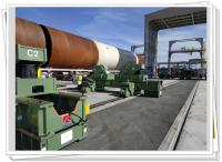 China 1000t Fit Up Welding Rotator Offshore Wind Tower Production Line for sale