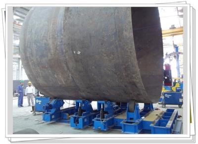 China Wind Tower Used 1+1 Hydraulic Fit Up Rotator With 3 Axial Direction Adjustment for sale