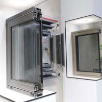 China Broken Bridge Aluminium Window Extrusion Profiles Tube For Decoration for sale