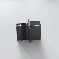 China 6063 6061 6060 Aluminium Sliding Door Frame Profile Channel For Wardrobe for sale