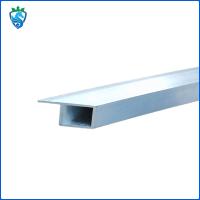 China 80160 Extrusion Solar Panel Aluminium Profile Square Tube 80 X 160 40x80 for sale