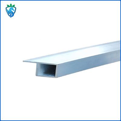 China 80160 Extrusion Solar Panel Aluminium Profile Square Tube 80 X 160 40x80 for sale